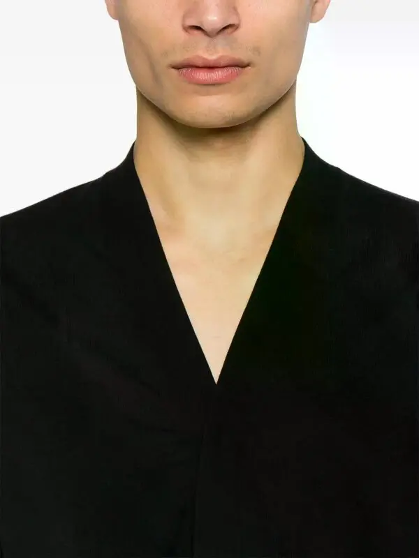 PAOLO PECORA Cotton Short-sleeve Cardigan