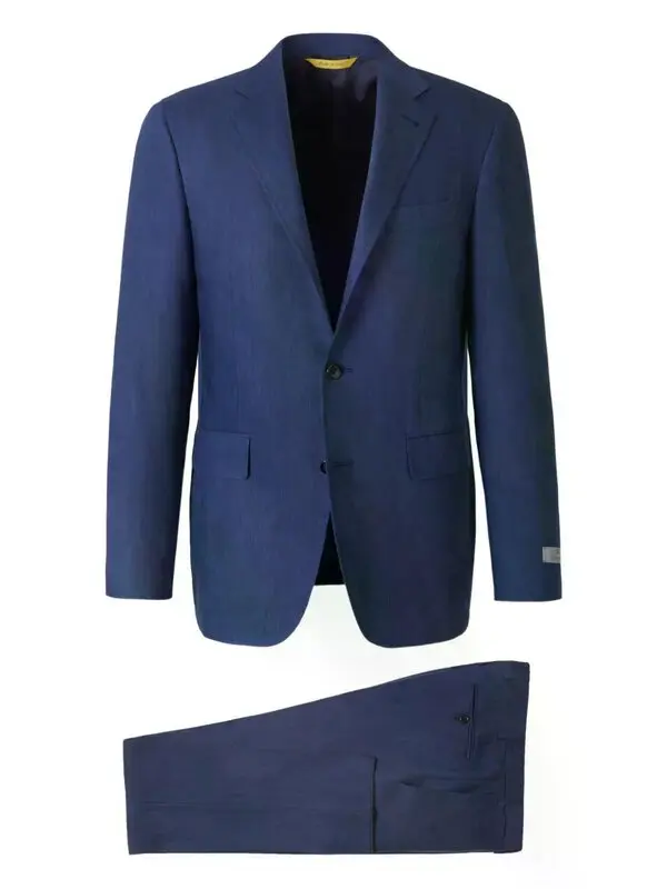 Canali Two-button Flap-pocket Suit