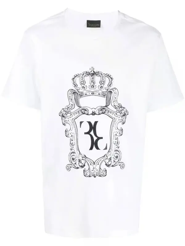 BILLIONAIRE Logo-print Cotton T-shirt - White