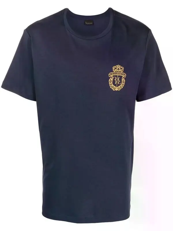 BILLIONAIRE Crest-motif Short-sleeved T-shirt