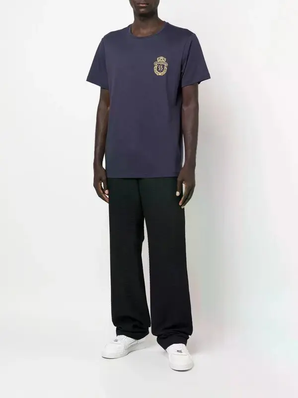 BILLIONAIRE Crest-motif Short-sleeved T-shirt