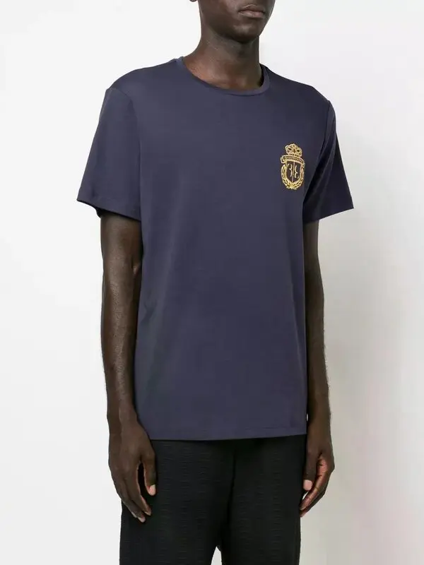 BILLIONAIRE Crest-motif Short-sleeved T-shirt