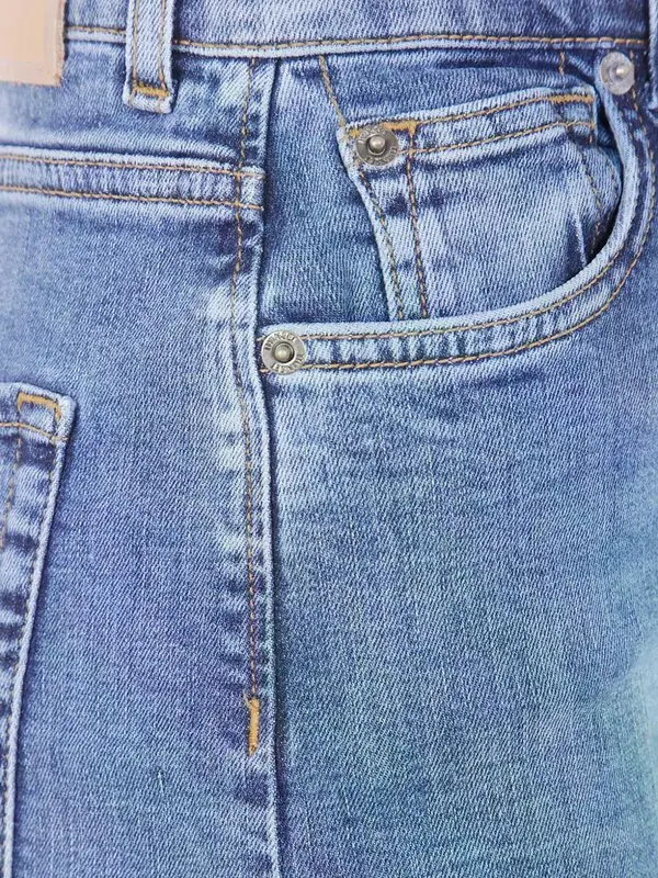 TWINSET Light Wash Straight-leg Jeans