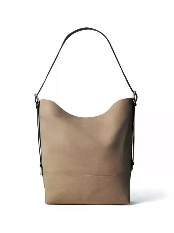 LEMAIRE Belted Canvas Tote Bag - Neutrals