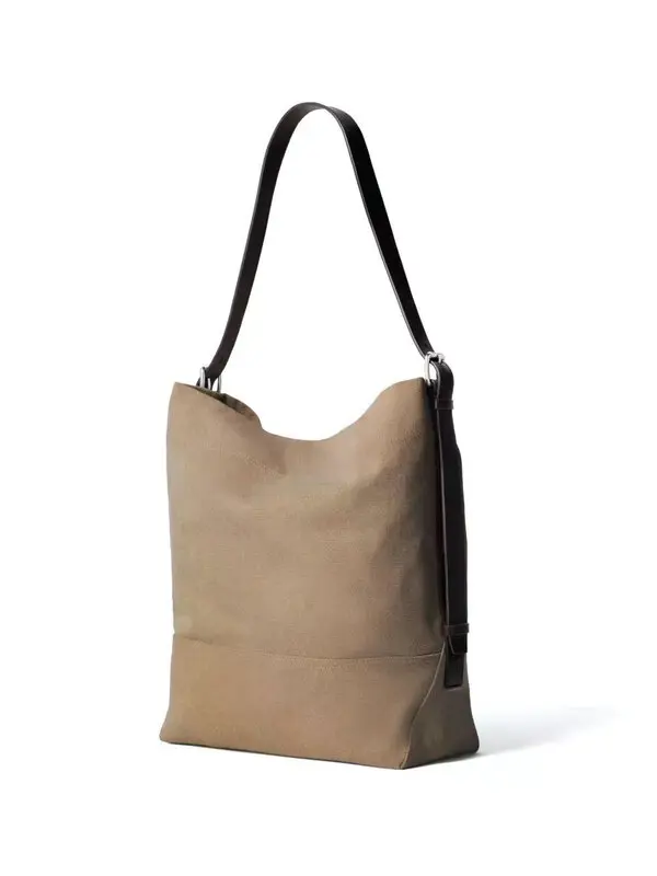LEMAIRE Belted Canvas Tote Bag - Neutrals