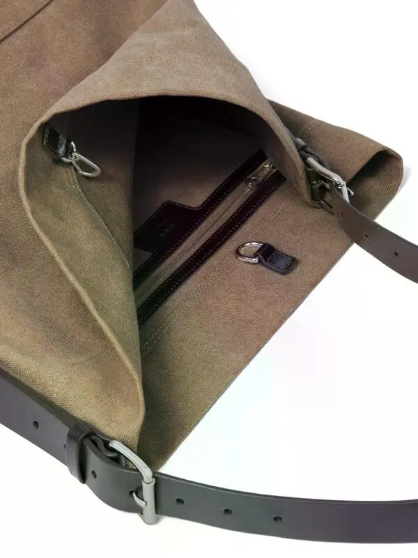 LEMAIRE Belted Canvas Tote Bag - Neutrals