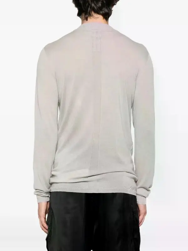 Rick Owens Long-sleeved Wool T-shirt