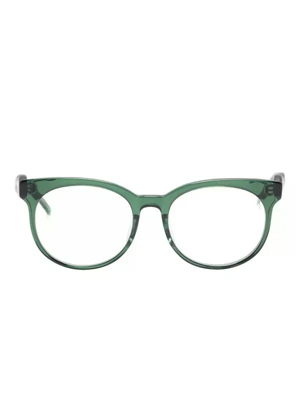 MEGANE AND ME Round Frame Eyeglasses With Twisted Arms