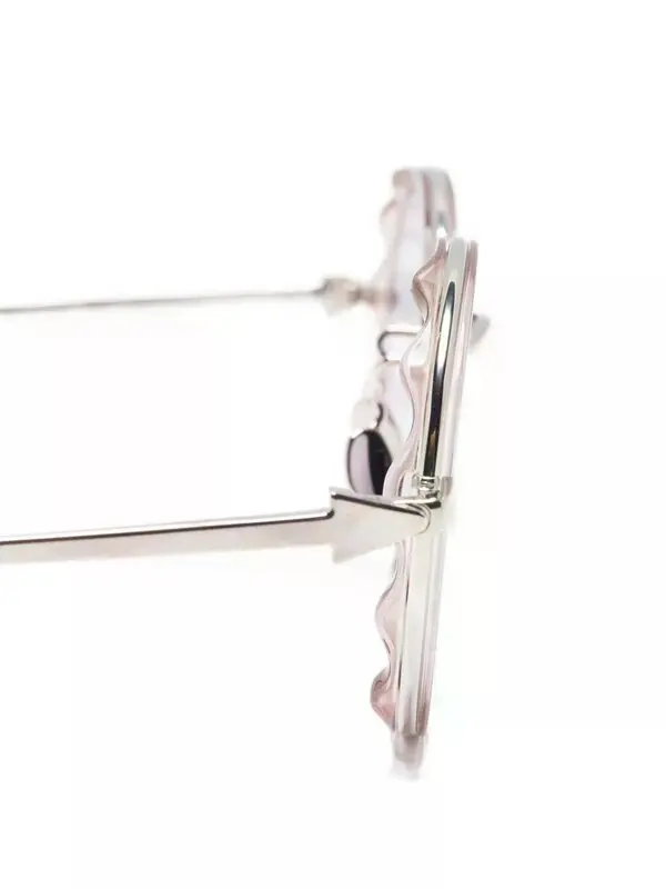 MEGANE AND ME Tone Round Frame Sunglasses