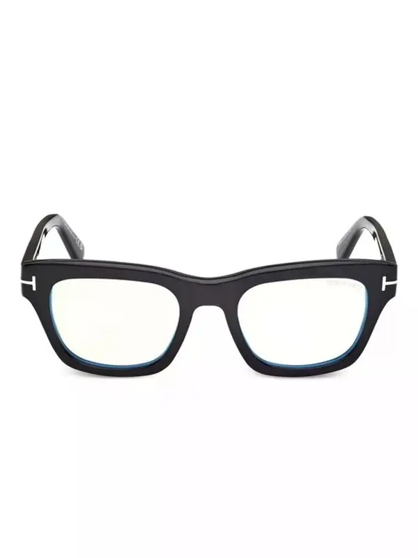 TOM FORD Rectangle Frame Glasses - Black