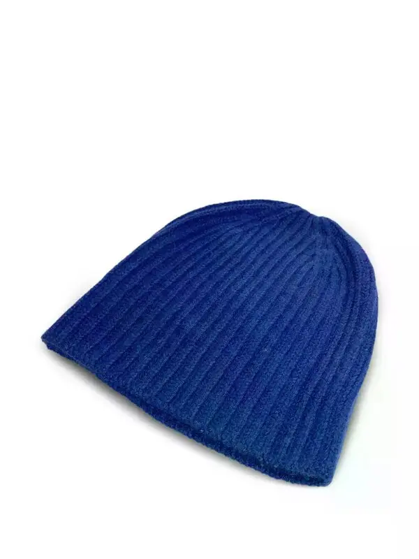 LA ROSE Ribbed-knit Beanie