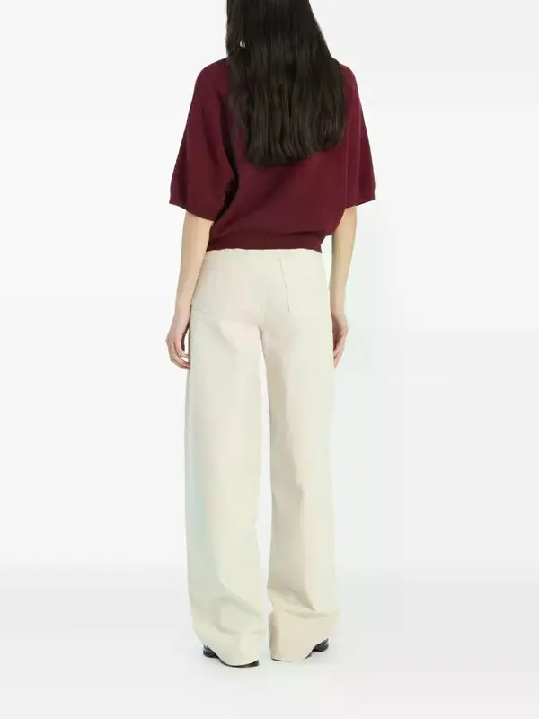 ROTATE BY BIRGER CHRISTENSEN Logo Patch Polo Top