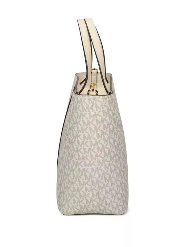Michael Kors Monogram Panel Tote Bag