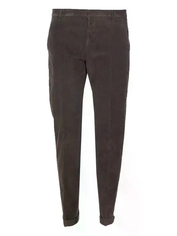 DONDUP Tapered Corduroy Trousers - Brown