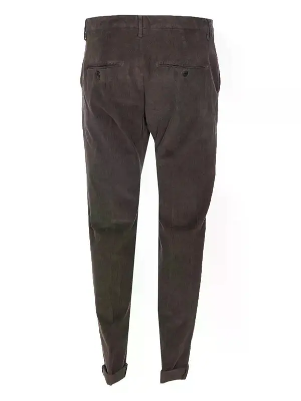 DONDUP Tapered Corduroy Trousers - Brown