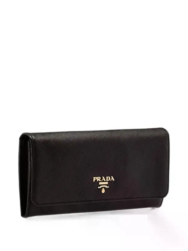 Prada Large Saffiano Leather Wallet