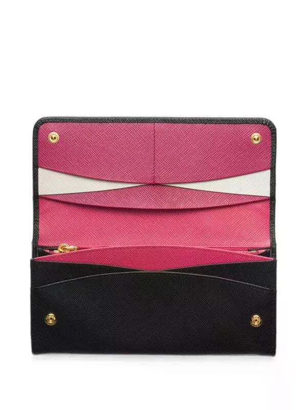 Prada Large Saffiano Leather Wallet