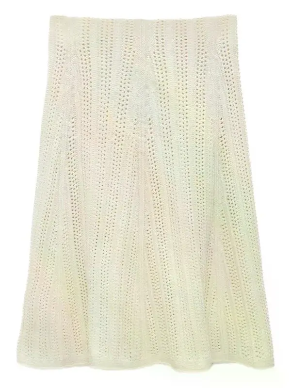 Dorothee Schumacher Open-knit A-line Mini Skirt
