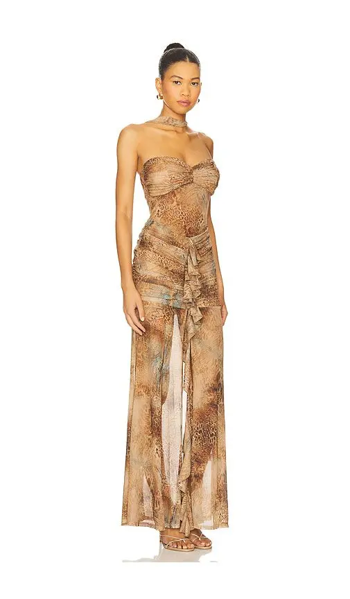 Superdown Britlee Maxi Dress - Tan
