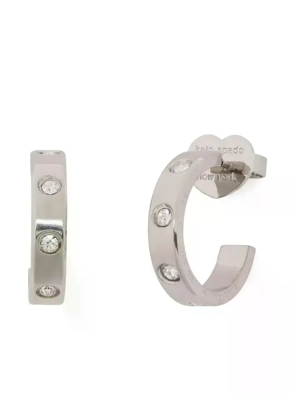Kate Spade New York Crystal-embellished Hoop Earrings