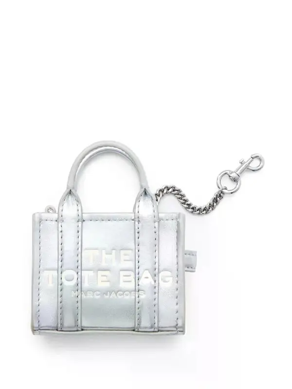 Marc Jacobs The Nano Tote Charm - Silver