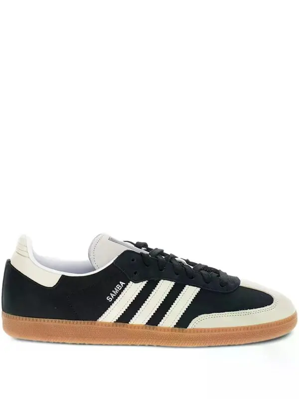 Adidas Samba Leather Sneakers - Black