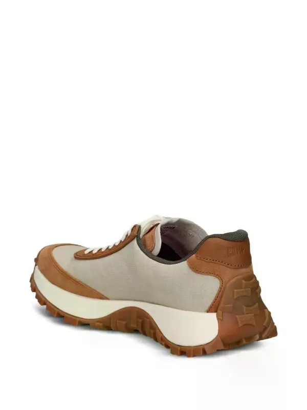 Camper Leather-panelled Lace-up Trainers - Neutrals