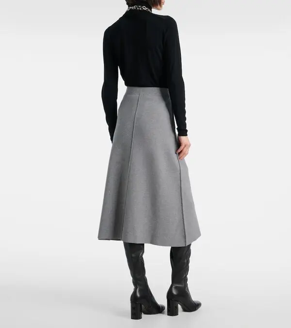 Max Mara Vortice Midi Skirt
