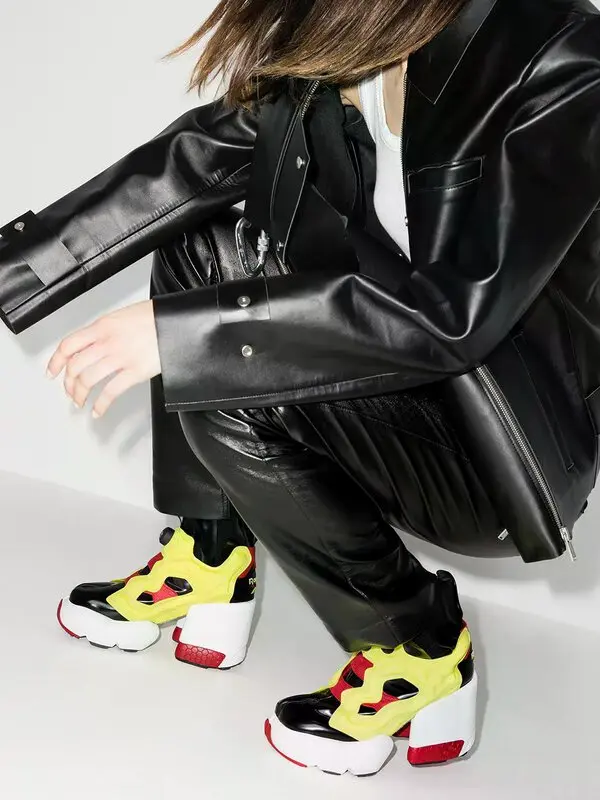 MAISON MARGIELA X Reebok Tabi Instapump Fury Hi Ankle Boots
