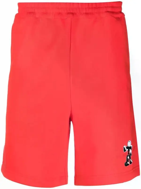 Helmut Lang Logo Detail Track Shorts