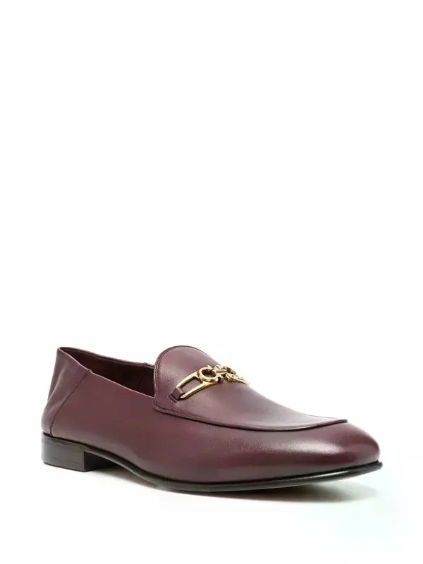 FERRAGAMO Gancini Buckle Loafers