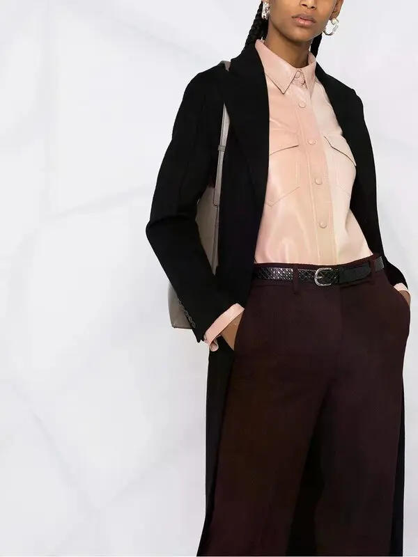 FERRAGAMO Virgin Wool Straight-leg Trousers