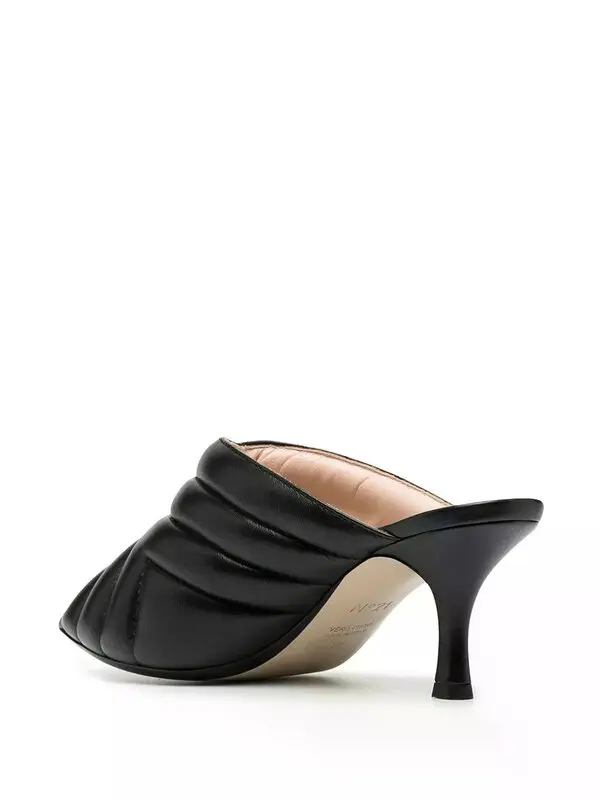 N°21 Quilted Leather Mules