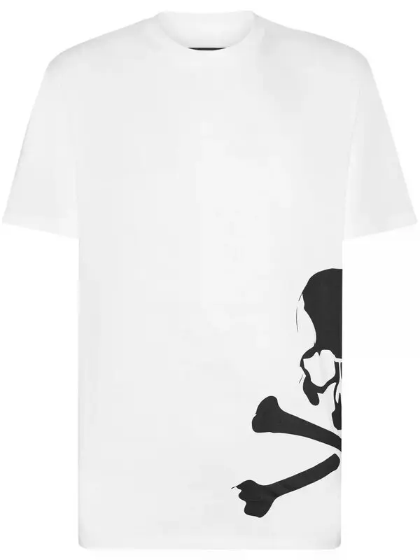 Philipp Plein Skull & Bones Cotton T-shirt