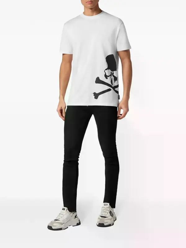 Philipp Plein Skull & Bones Cotton T-shirt