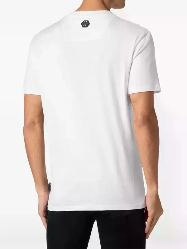 Philipp Plein Skull & Bones Cotton T-shirt