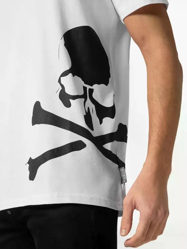 Philipp Plein Skull & Bones Cotton T-shirt