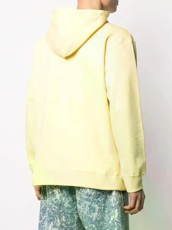 Opening Ceremony Warped Logo-print Cotton Hoodie
