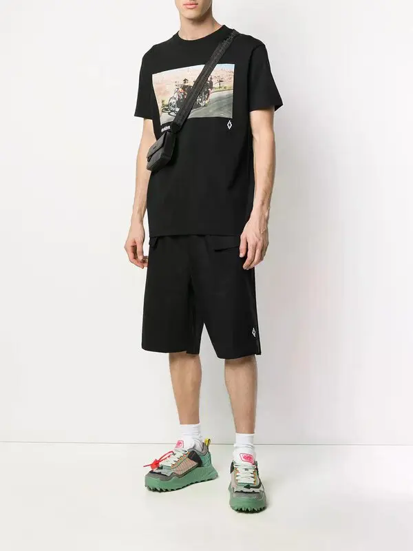 COUNTY OF MILAN Cotton Exposed Pocket Bermuda Shorts
