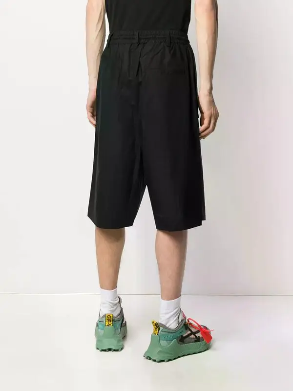 COUNTY OF MILAN Cotton Exposed Pocket Bermuda Shorts