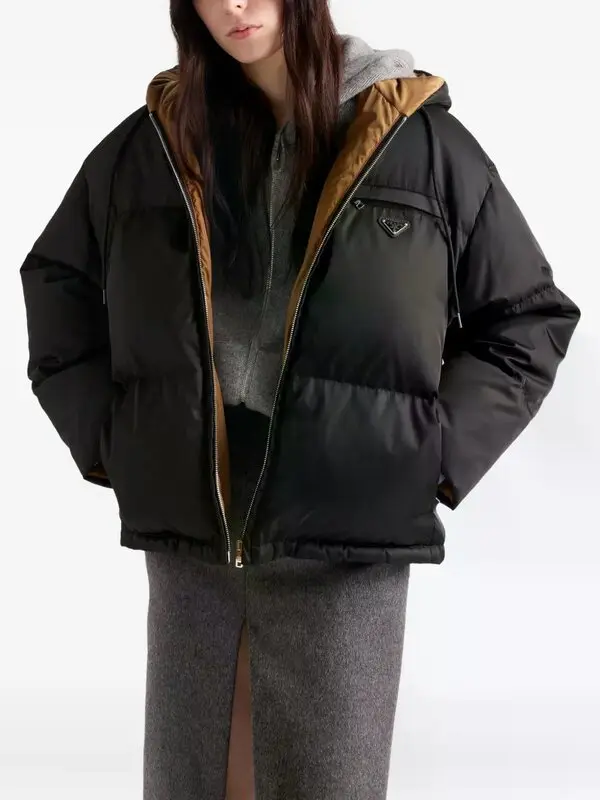 Prada Hooded Puffer Jacket