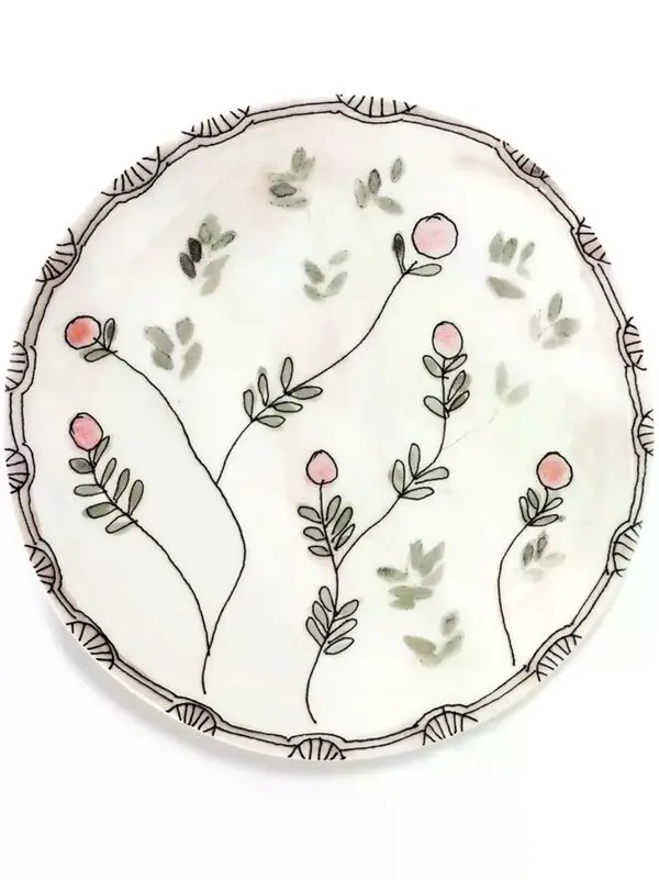 SERAX X Marni Midnight Flowers Dessert Plates - Neutrals