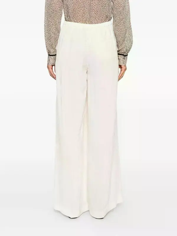 FORTE_FORTE Pleated Wide-leg Trousers