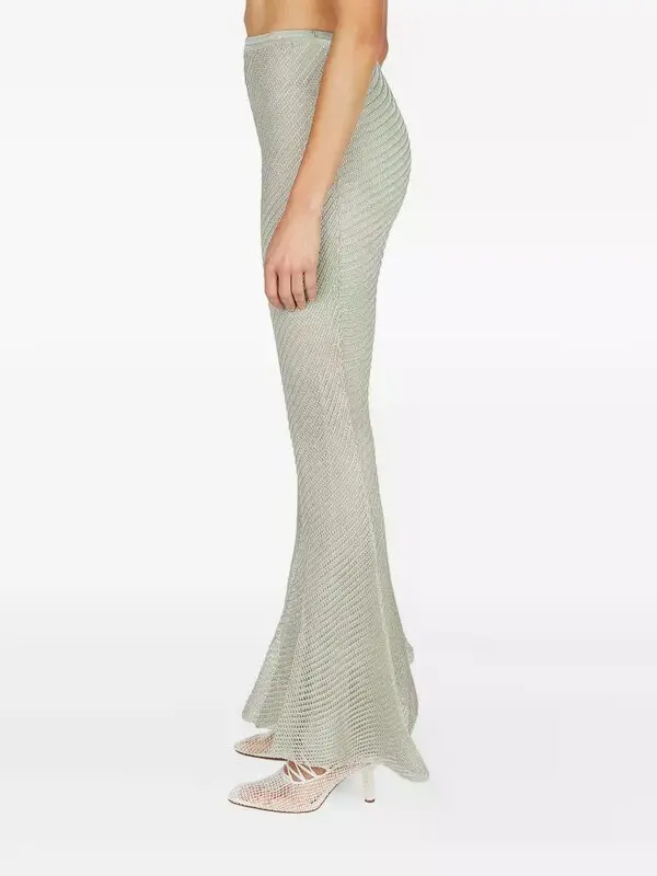 ISA BOULDER Flared Trousers - Grey
