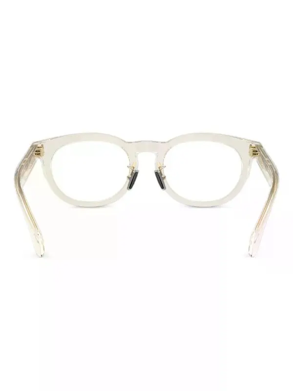 Moncler Logo Round Frames