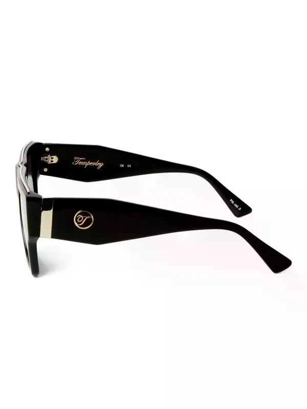 TEMPERLEY LONDON Joan Sunglasses - Black