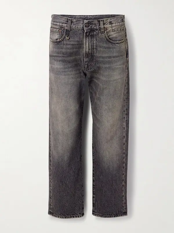 R13 Distressed Boyfriend Jeans