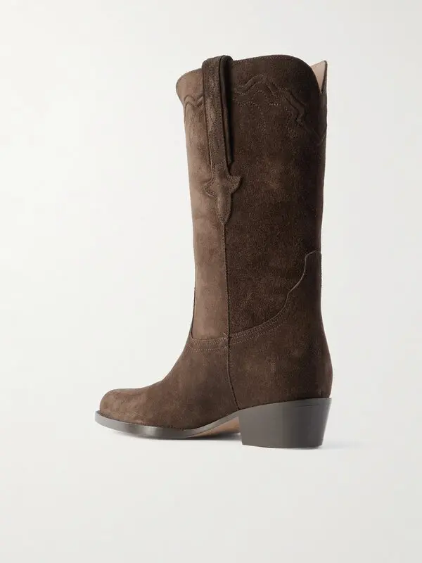 Paris Texas Hilda Suede Western Boots