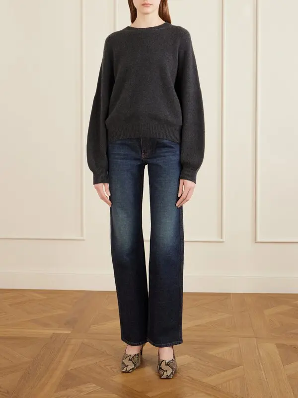 Khaite Danielle High-rise Straight-leg Jeans