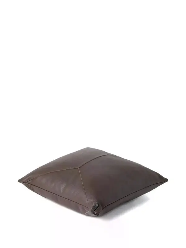 Brunello Cucinelli Leather Cushion